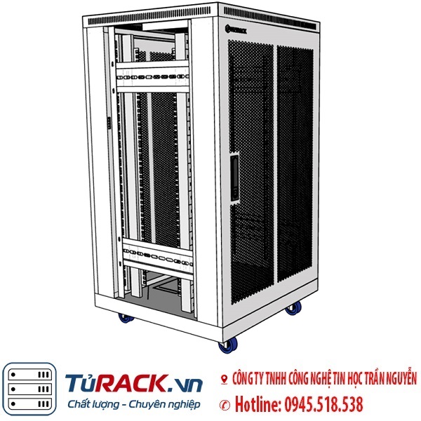 Tủ rack 19 inch 20U UNR-20UD800 mẫu mới