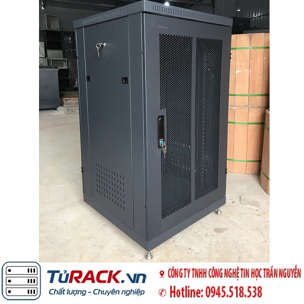 Tủ rack 19 inch 20U UNR-20UD600 mẫu mới