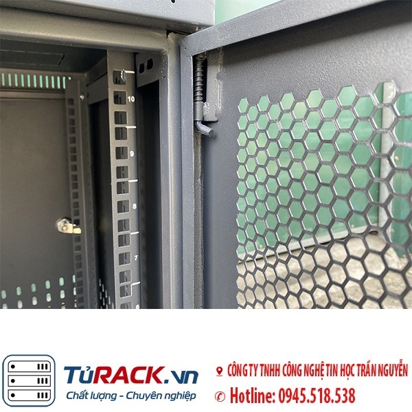 Tủ rack treo tường 10U UNR N10U-D500 TT kiểu dáng mới