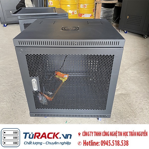 Tủ rack 10U UNR N10U-D500 cửa lưới hàng chuẩn